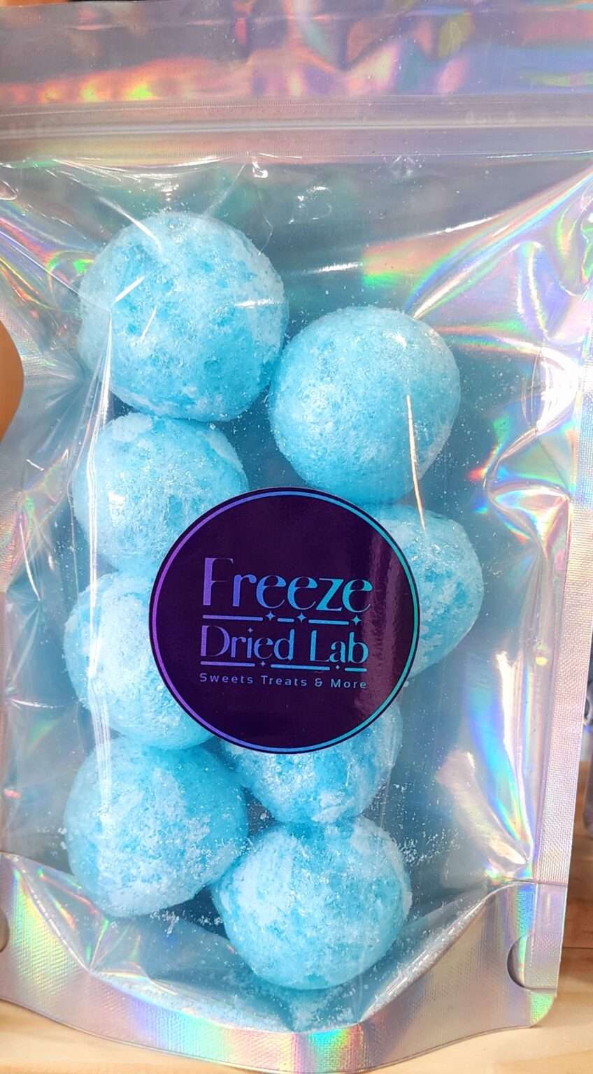 Freeze Dried Sour Blue Raspberry - Freeze Dried Lab